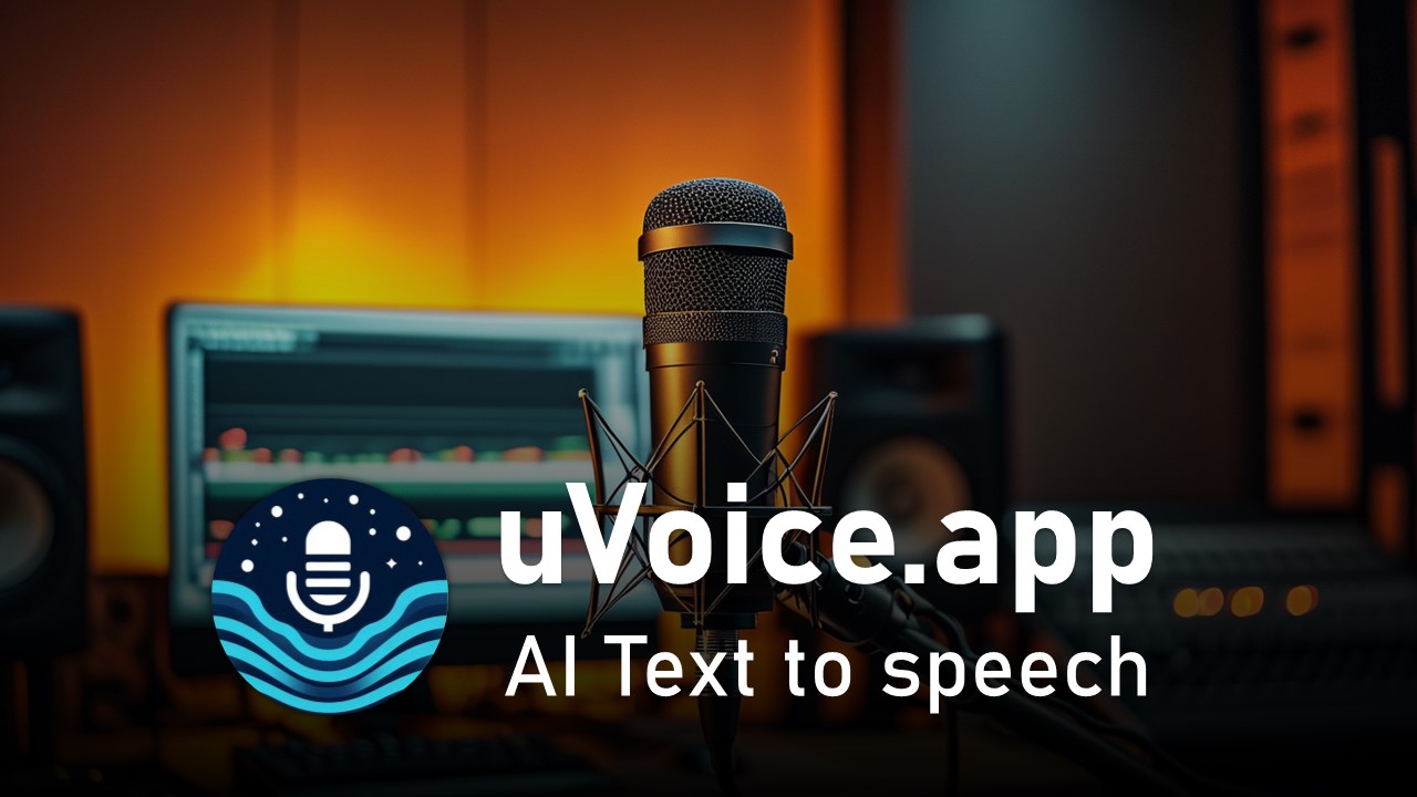 UVoice AI - แปลงข้อความเป็นเสียง